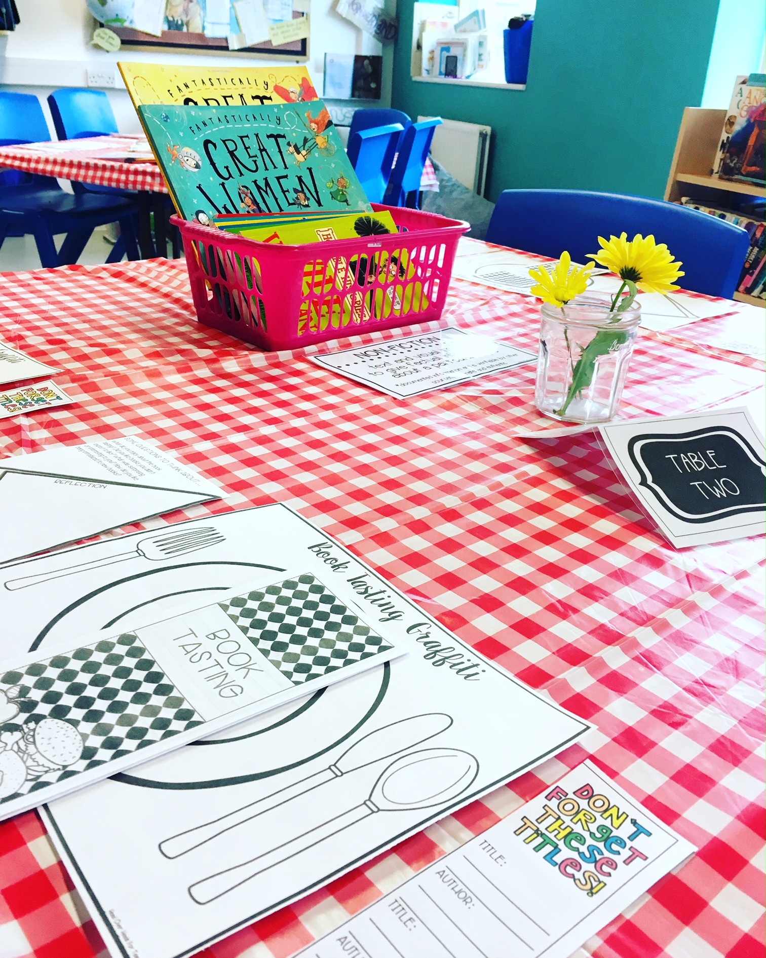 Hosting a ‘Book Tasting’ – Literacy with Miss P