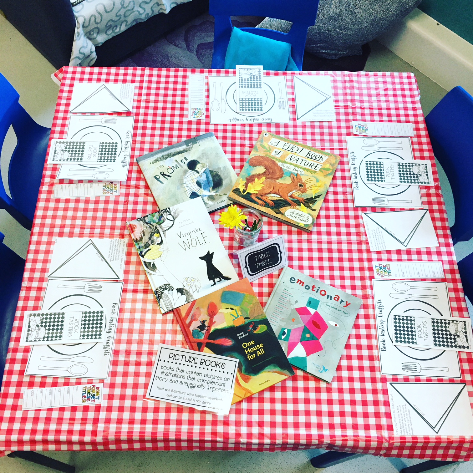 Hosting a ‘Book Tasting’ – Literacy with Miss P