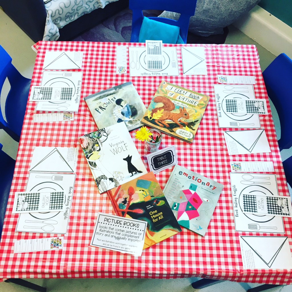 Hosting a ‘Book Tasting’ – Literacy with Miss P